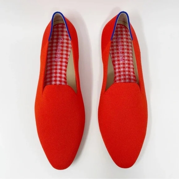 Rothy's | Shoes | Like New Rothys Designer Almond Poppy Bright Red ...